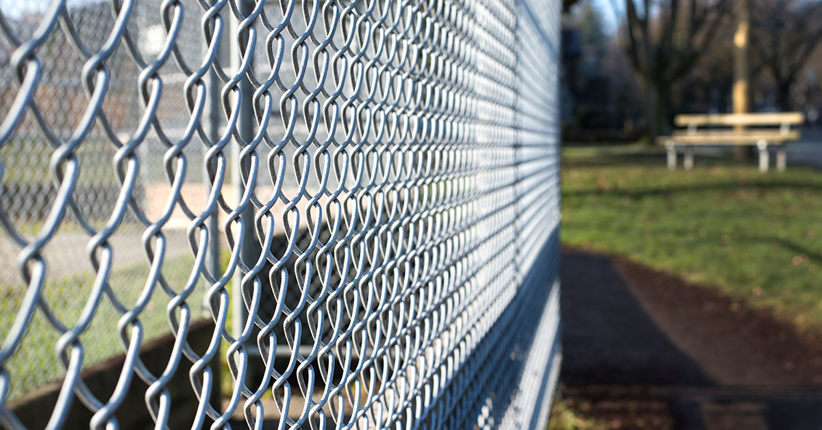 Commercial Security: Chain Link Fencing - Howell Fencing