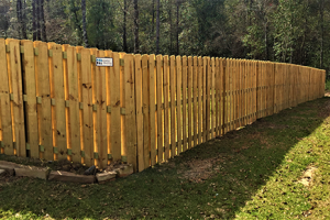 Wood Shadow Box Fence – Howell Fencing